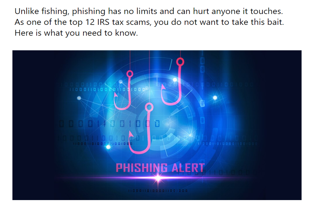 Gone Phishing? – Velisa Bookkeeping Services LLC